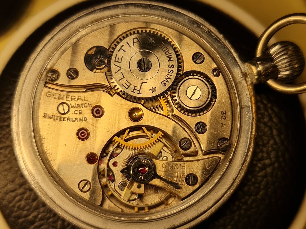 GENERAL WATCH HELVETIA MILITAIRE G.S.T.P. G24145 RARE!! (Gebraucht) in ...