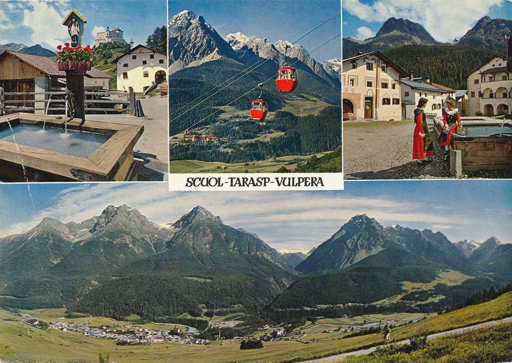 Luftseilbahn in Scuol Tarasp Vulpera gel. 1973 (Gebraucht) in Luzern für CHF 4.2 – mit Lieferung ...