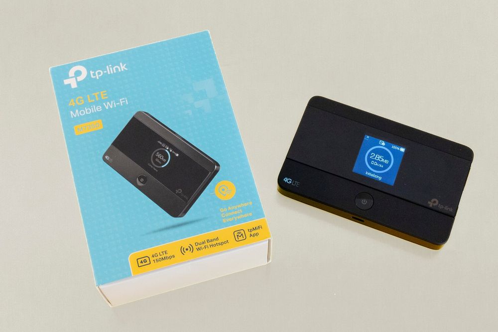 Mobiler 4G/LTE-WLAN-Router (TP-Link M7350) (Gebraucht) in Hunzenschwil ...