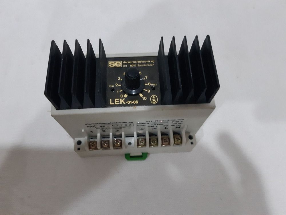 Starkstrom Elektronic LEK 01-06 (Gebraucht) in Rheinau für CHF 9 – mit ...