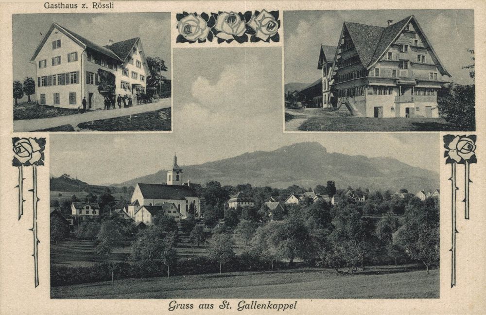 Gruss Aus St Gallenkappel Gasthaus Z Rössli Kaufen Auf Ricardo