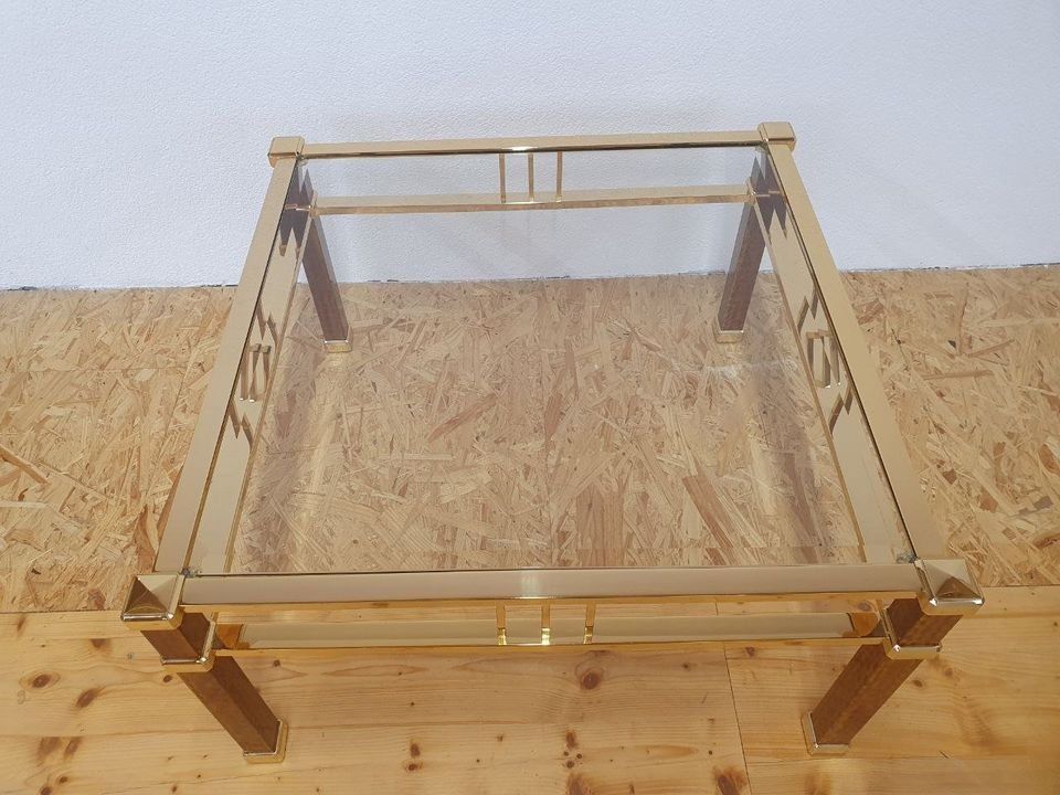 Salontisch mit Glasplatte N 66 | Kaufen auf Ricardo