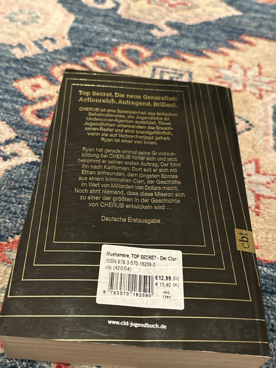 "Top Secret - Die neue Generation 1" von Robert Muchamore (Gebraucht ...