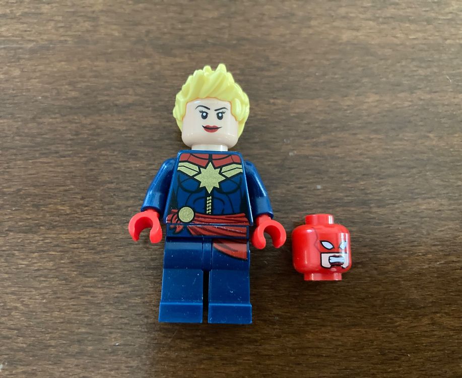 Lego Captain Marvel sh226 Mini Figur 76049 Super Heroes | Kaufen auf ...