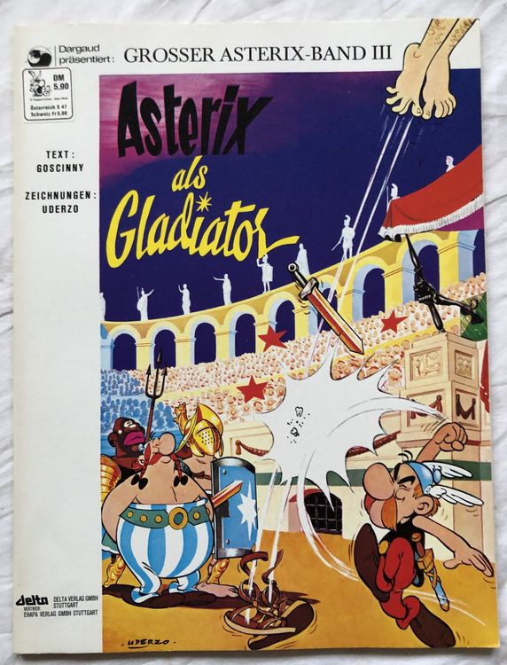 ASTERIX als Gladiator - Band III (Gebraucht) in Schaffhausen für CHF 5. ...