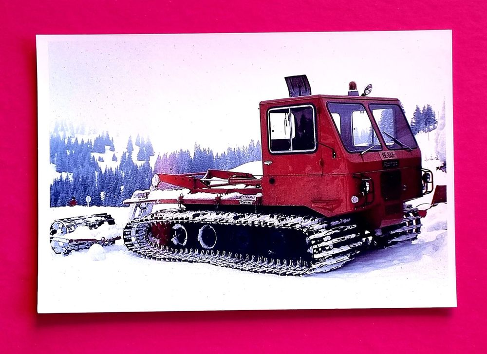 Saanenmöser - Ratrac - Raupenfahrzeug - Winter 1968 (Gebraucht) in Rothrist für CHF 4.5 – mit ...