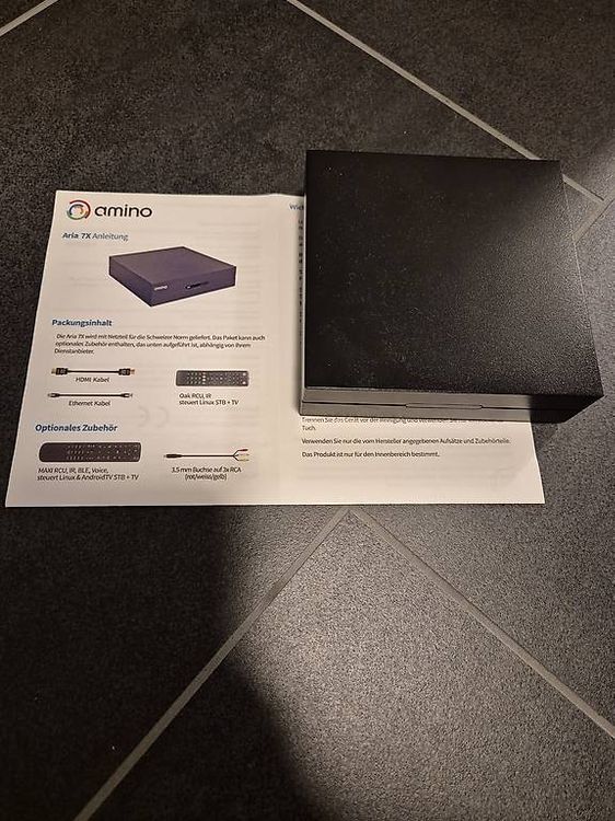TV-Box Amino Aria 7x (Gebraucht) in Zürich für CHF 1 – nur Abholung auf ...