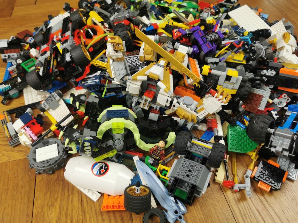 XXL Lego Mix gebrauchte Bausteine Lot en vrac Kiste Konvolut | Kaufen auf Ricardo