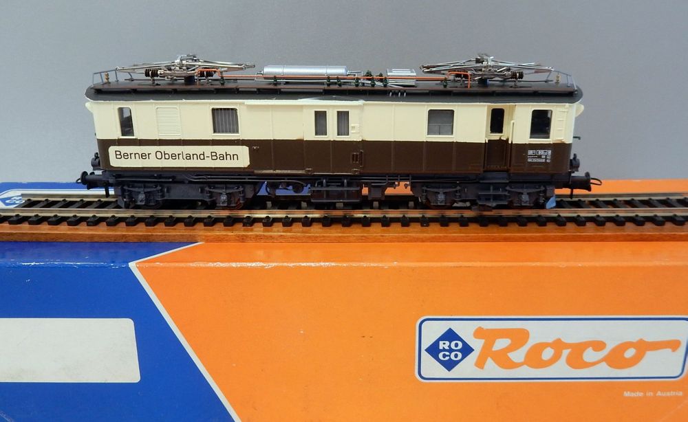 HO- BOB "Berner-Oberland Bahn" "Nostalgie" Motrice Fe 4/4 (D'occasion ...