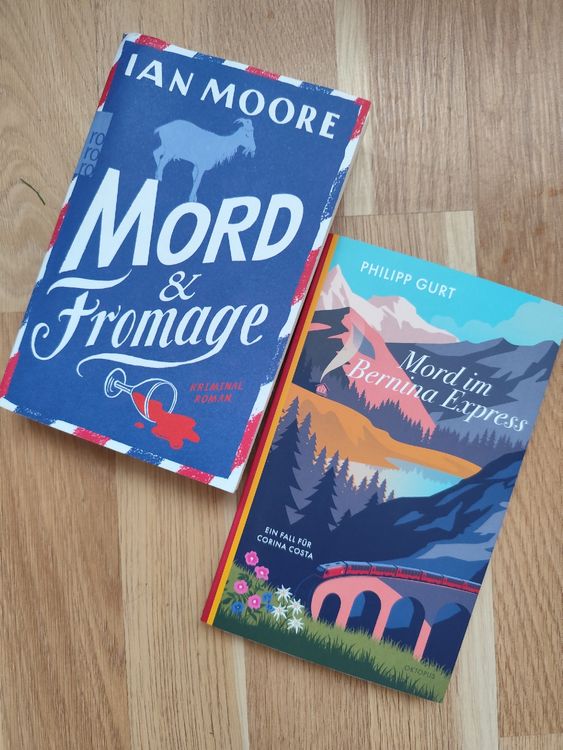 Cozy Mystery Book Set: Bernina Express & Cheese Crime 🧀 (Gebraucht) in ...