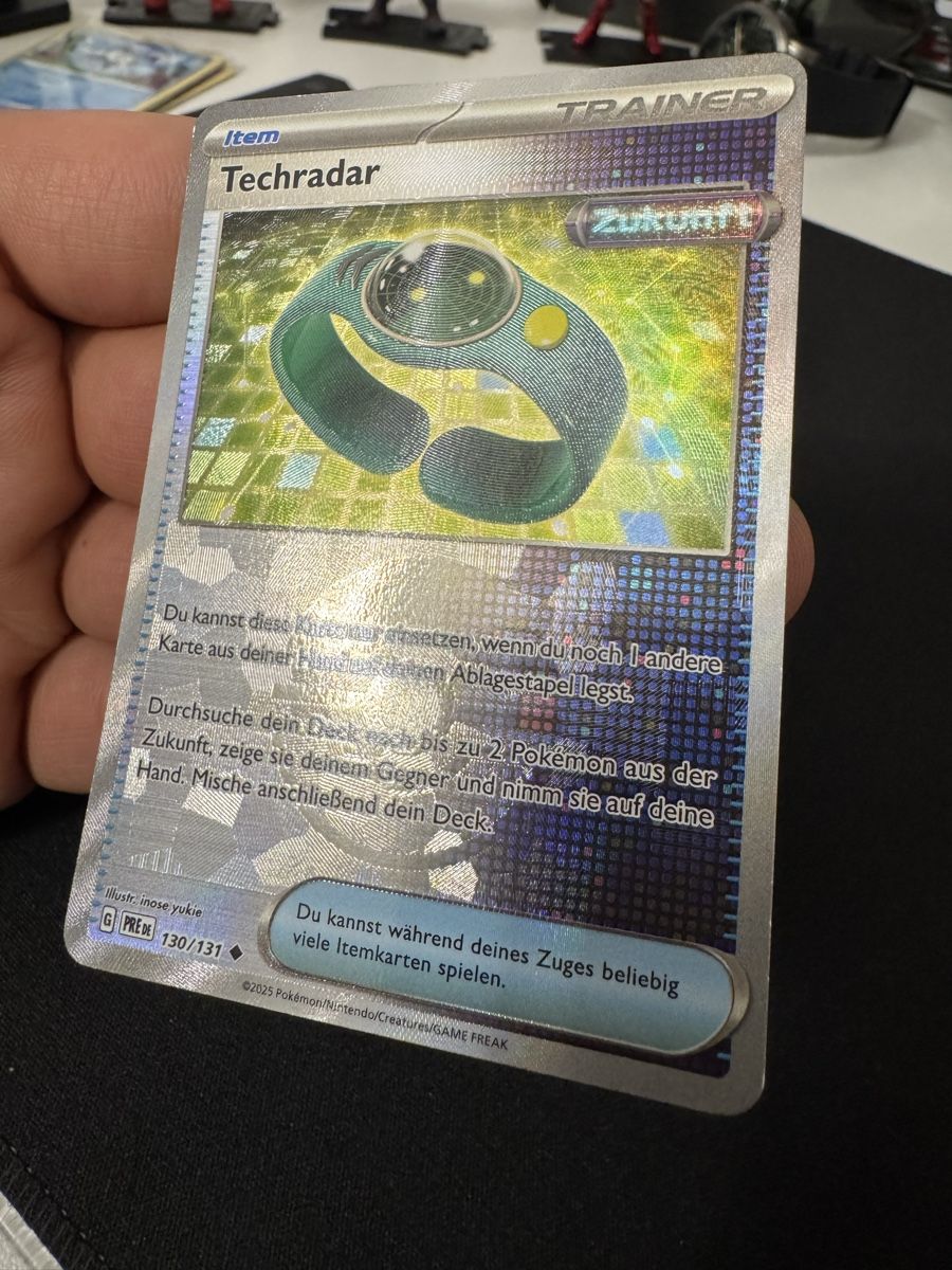 Techno Radar 130/131 – Pokéball Holo – Prismatic Evolutions (Neu ...