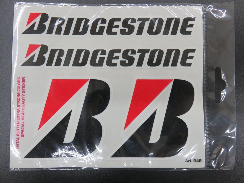 Bridgestone 3er Set Sticker | Kaufen auf Ricardo