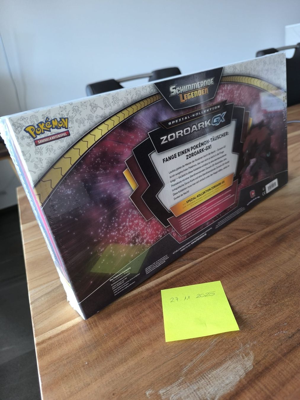 Pokemon Zoroark GX Box - Schimmernde Legenden (Neu und originalverpackt ...