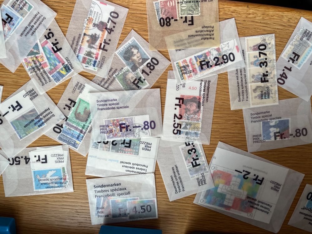 Schöne Sammlung neue Schweizer Marken bis 2020er Jahre | Kaufen auf Ricardo