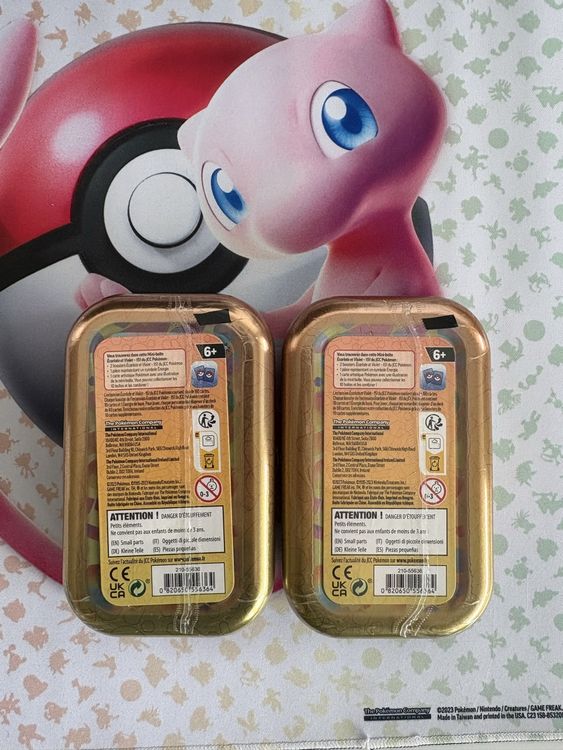 2 Mini tin Pokemon 151 FR 🇫🇷 (Neu und originalverpackt) in Neuchatel ...