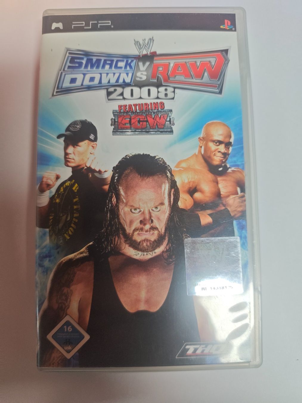 PSP Game: WWE Smackdown vs. Raw 2008 - Top Zustand! (Gebraucht) in ...