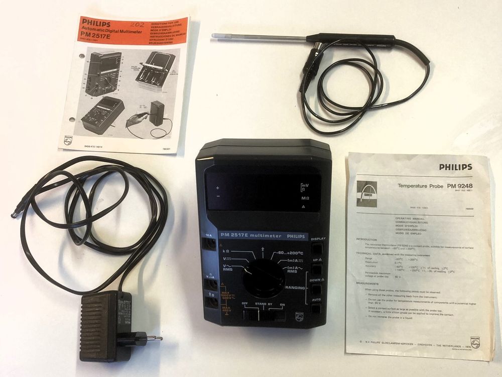 RARE - TOP Multimeter PHILIPS PM 2517E (TRUE RMS) (Gebraucht) in ...