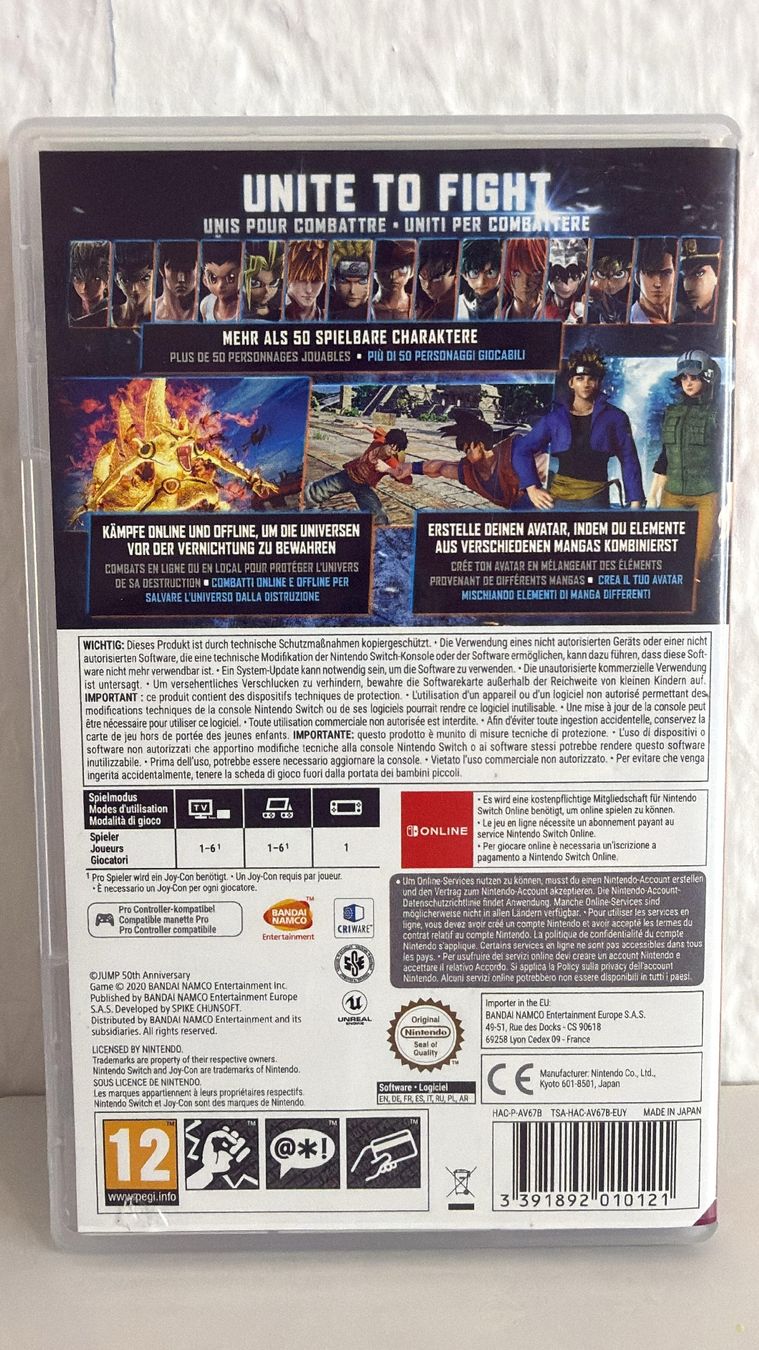 Jump Force Deluxe Edition for Nintendo Switch, complete! (Gebraucht) in ...