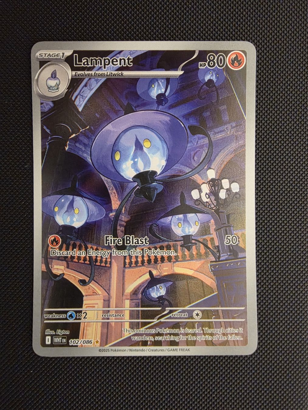 Pokémon TCG – WHT Lampent 102/086 🇺🇸 (Neu (gemäss Beschreibung)) in ...