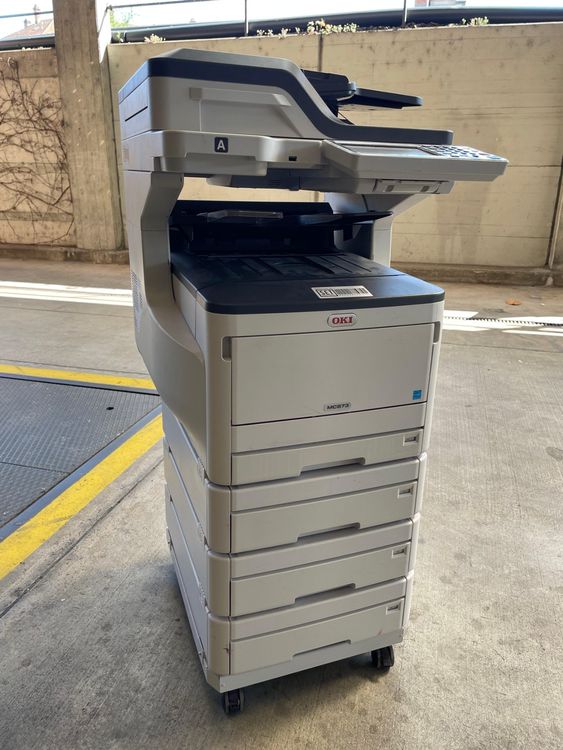 OKI MC873dnv Multifunktionsdrucker A3 Drucker Scanner (Gebraucht) in ...
