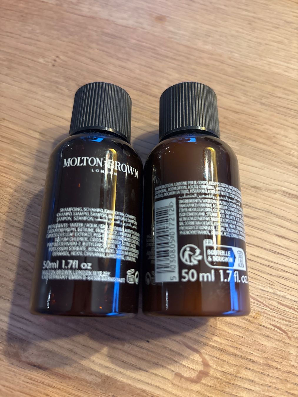 NEU Molton Brown London Body Lotion und Shampoo je 50 ml (Neu und ...