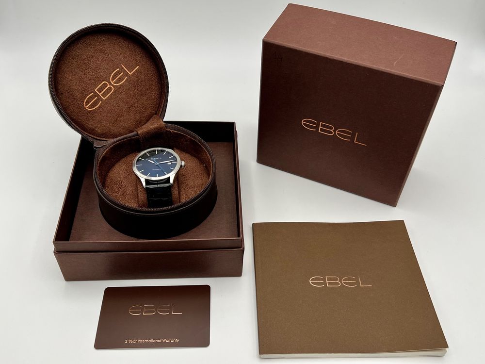 Ebel Classic 100 Automatik E9120R40 40mm Box & Papiere (Gebraucht) in ...