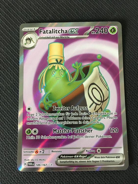 TWM 189 Fatalitcha ex - Pokémon - Maskerade im Zwielicht -DE (Neu ...