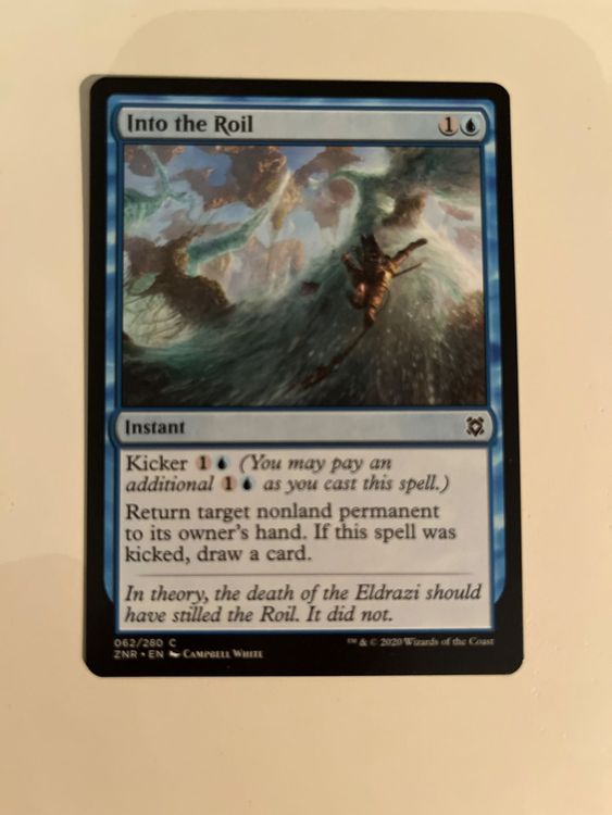 1 x Into the Roil - Magic: The Gathering - MtG | Kaufen auf Ricardo