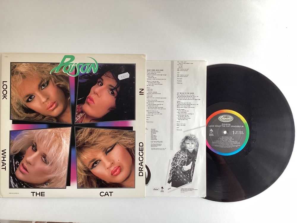 Poison LP - Look What The Cat Dragged In (Gebraucht) in Gutenswil für ...