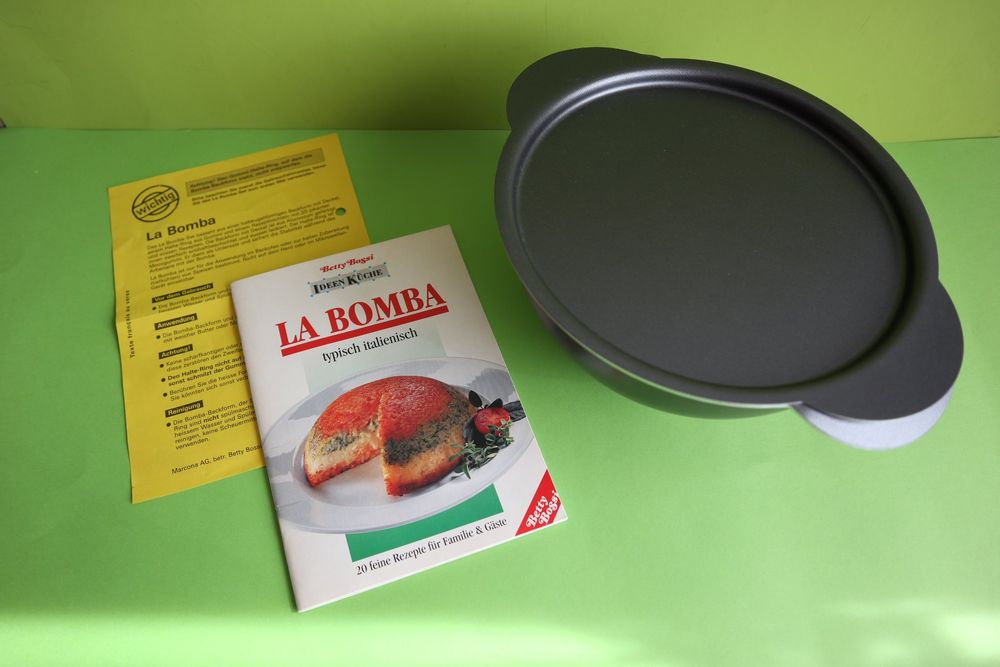 BETTY BOSSI BOMBA- BACKFORM Ø 17.5cm, INHALT 1.6l (Neu und ...