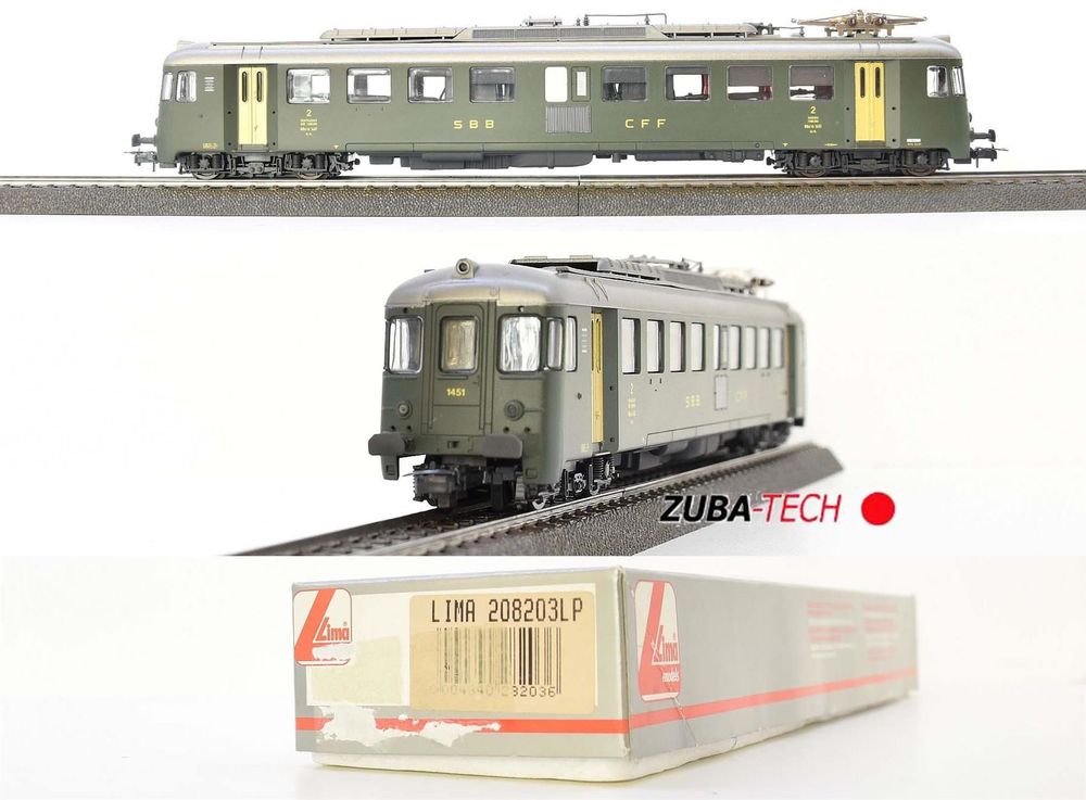 Lima 208203LP Triebwagen RBe 4/4 SBB H0 (Gebraucht) in St. Gallen für CHF 75.5 – mit Lieferung ...