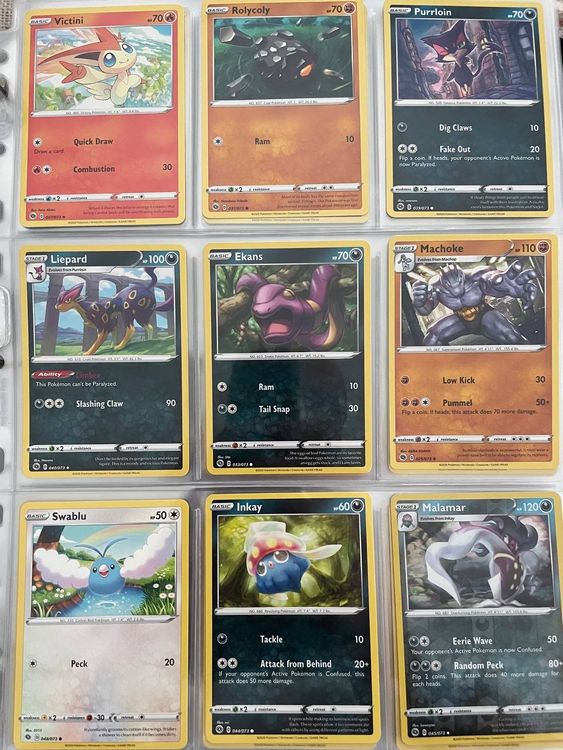 Pokemon 9 Cards - full page | Kaufen auf Ricardo