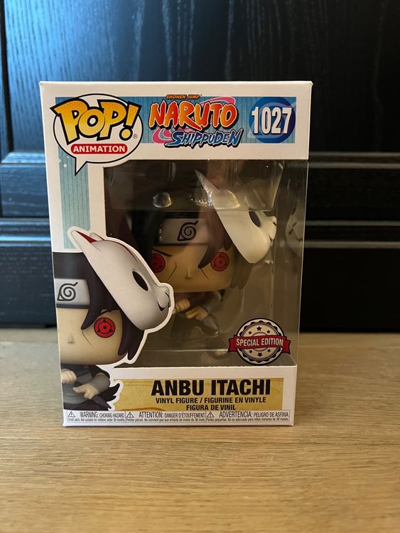 Funko POP Animation: Naruto Shippuden Anbu Itachi #1027 (Gebraucht) in ...