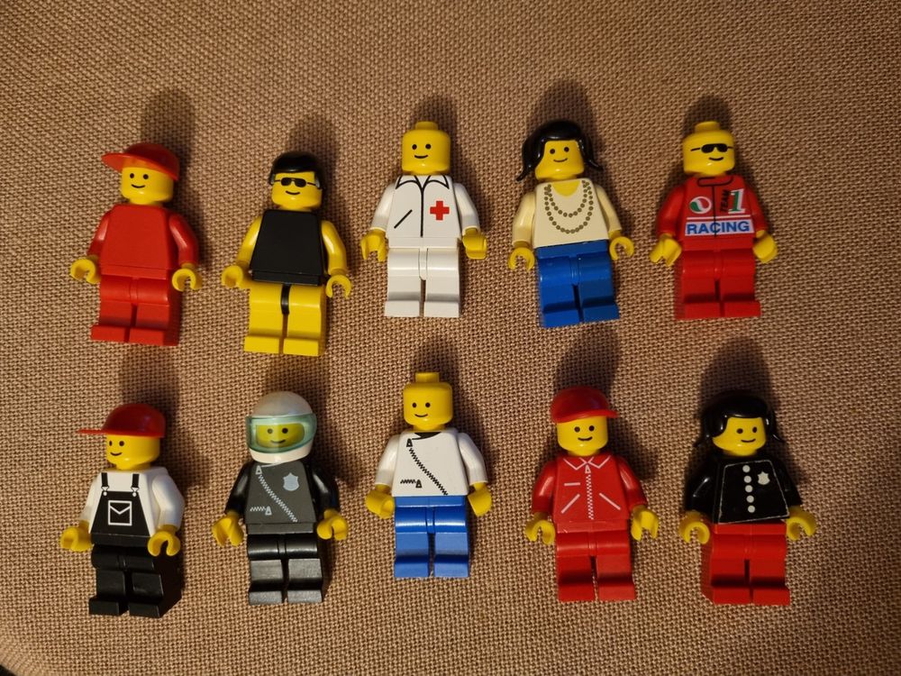 LEGO 10x Minifiguren retro | Kaufen auf Ricardo