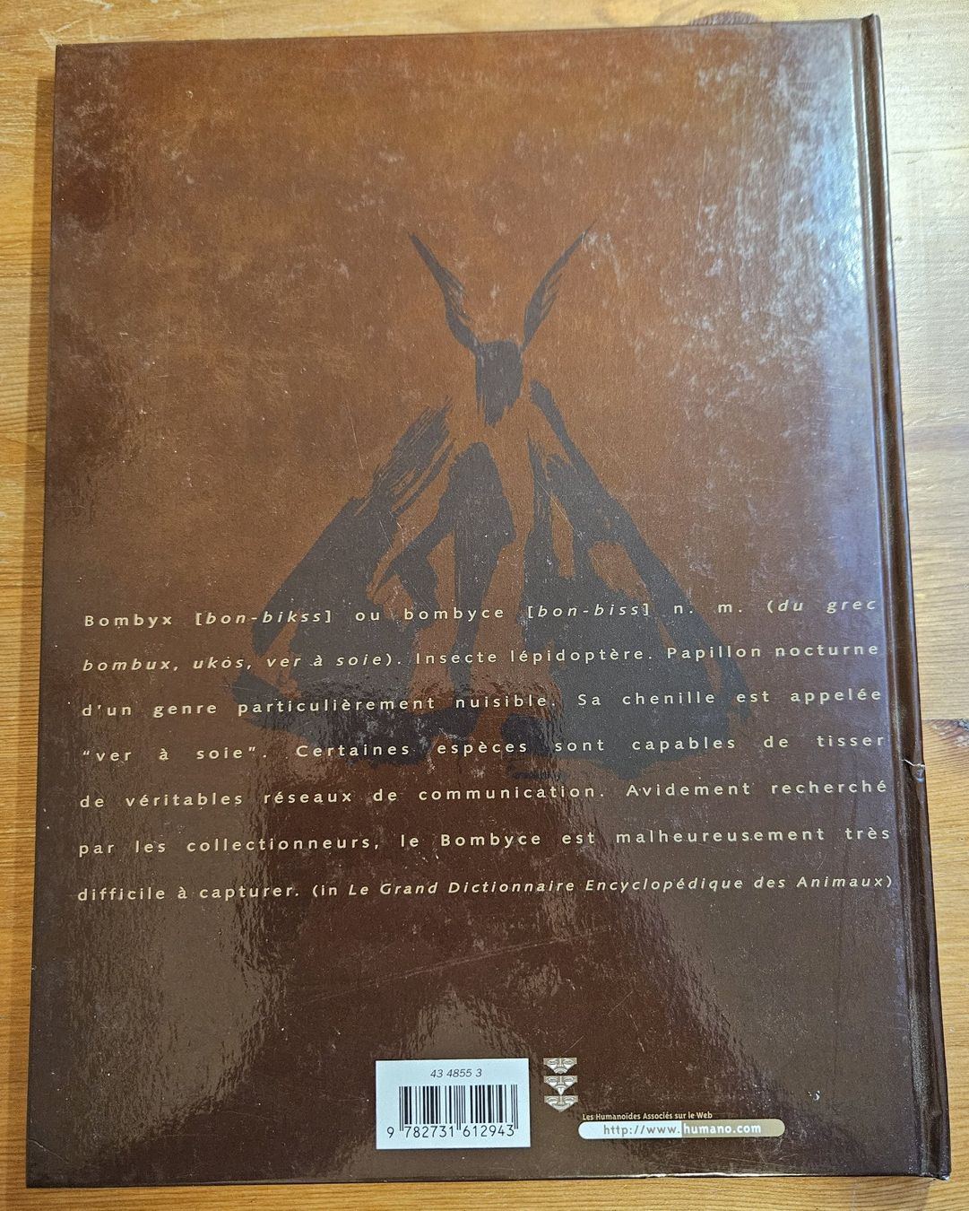 Le réseau Bombyce N 1 (T.B.E.) Papillons de nuit (D'occasion) à ...