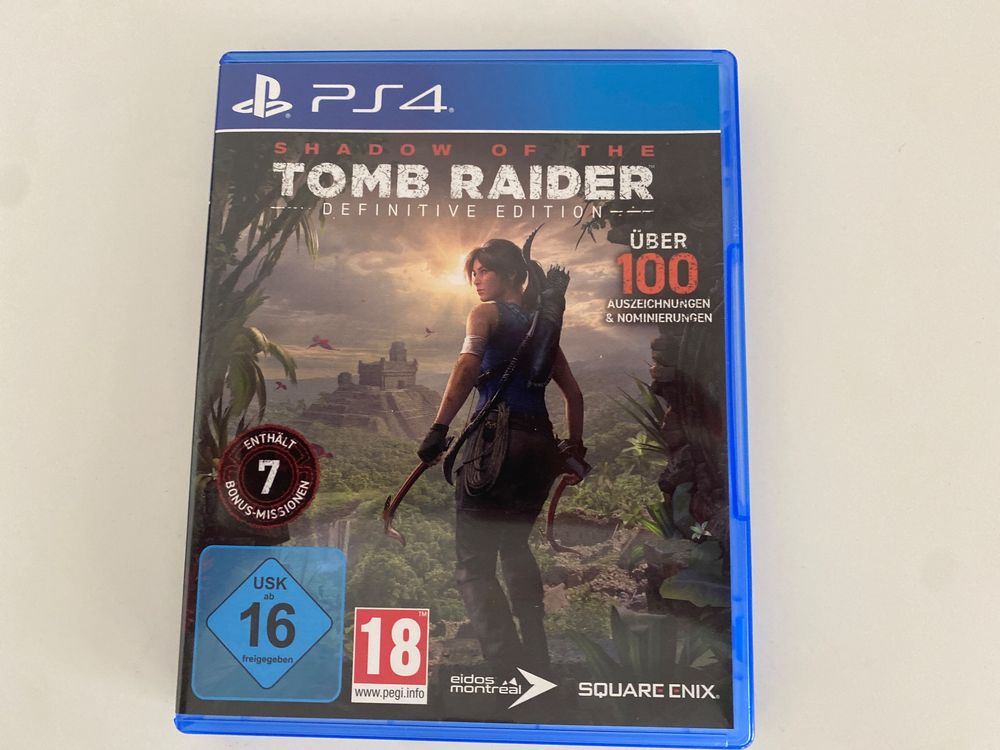 Shadow of the Tomb Raider: Definitive Edition- PS4/PS5 | Kaufen auf Ricardo