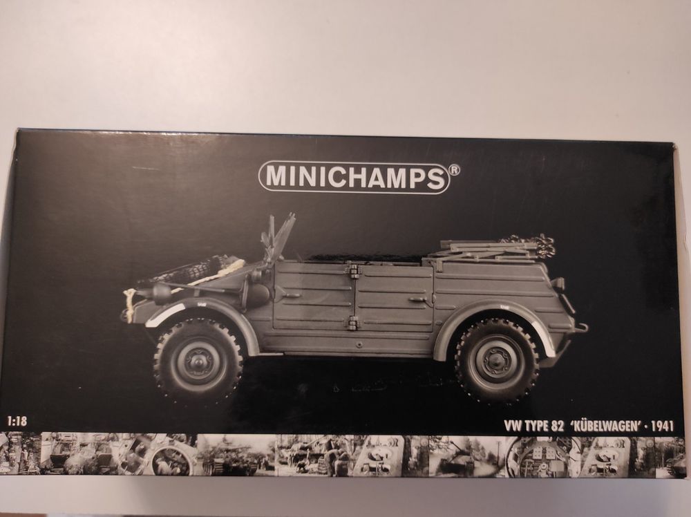 VW Type 82 "Kübelwagen" Russland 1941 von Minichamps 1/18 | Kaufen auf ...