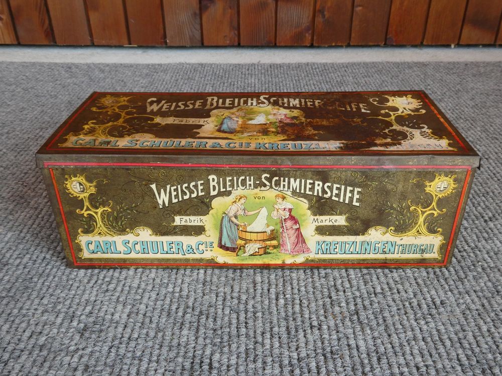 lange Blechbüchse Weisse Bleich Schmierseife Carl Schuler | Kaufen auf ... lange Blechbüchse Weisse Bleich Schmierseife Carl Schuler | Kaufen auf ...