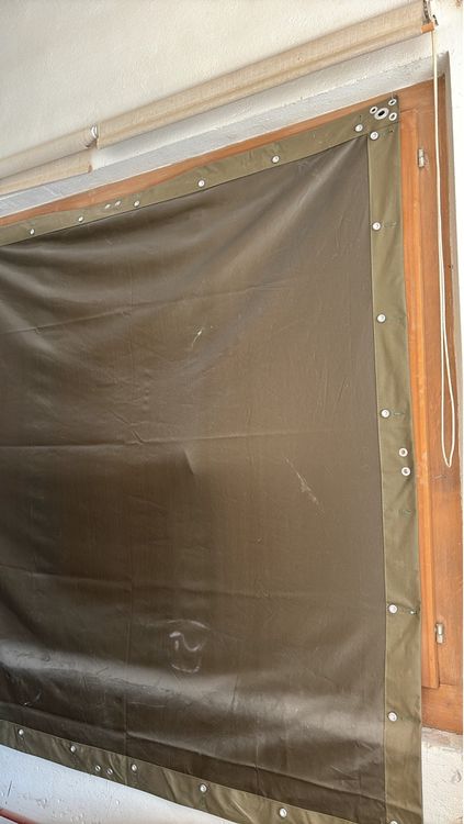 Originale Schweizer Armee Blache Militärblache 165x165cm (Gebraucht) in ...