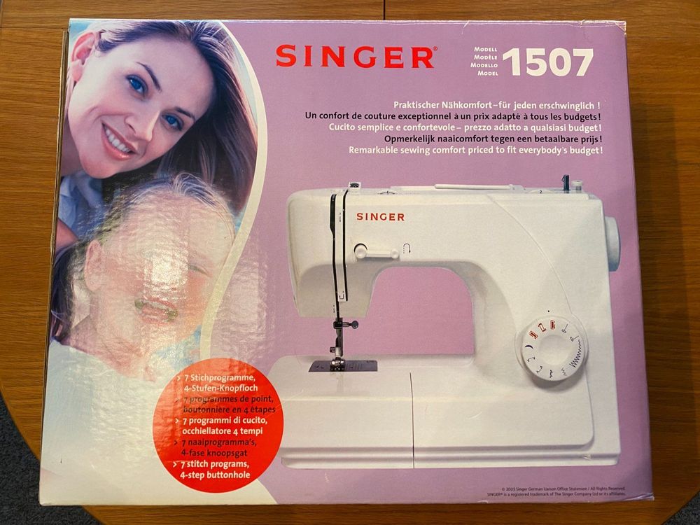 Nähmaschine Singer 1507 (Gebraucht) in Aesch BL für CHF 35 – mit ...