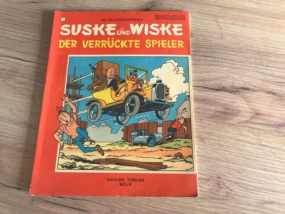 Comic Suske und Wiske Der Verrückte Spieler NR 1 (Gebraucht) in ...