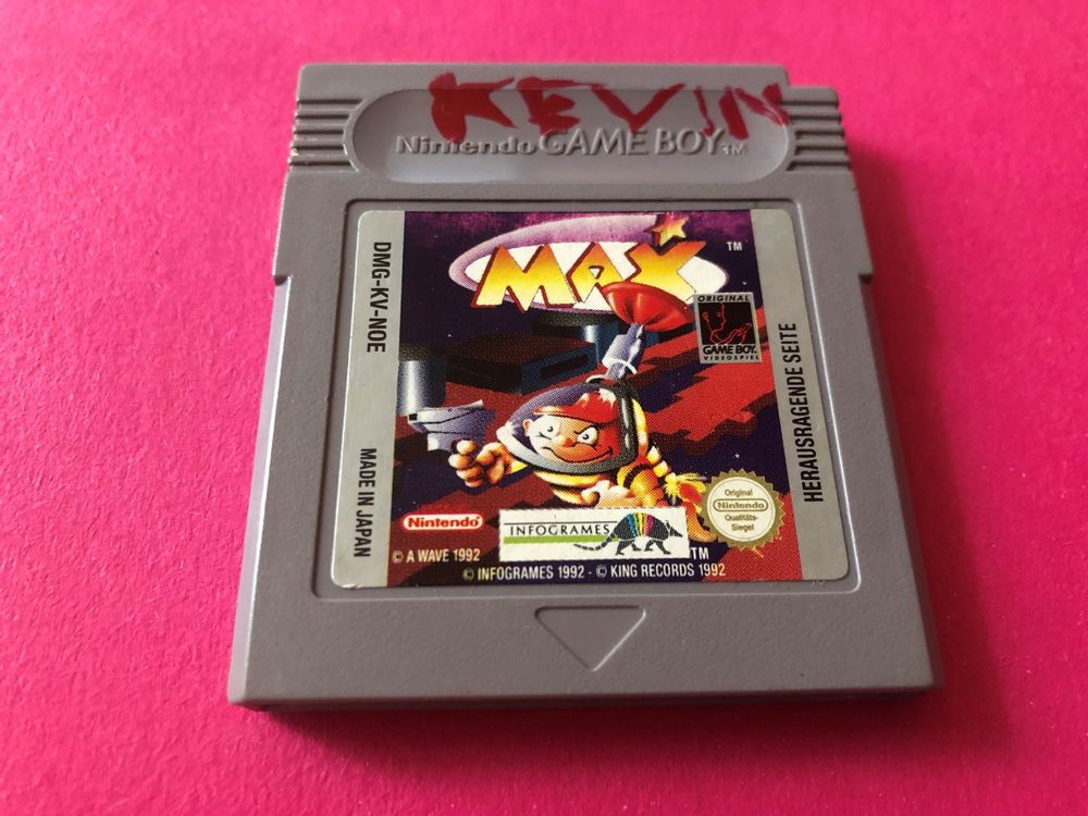 MAX SPIEL FÜR NINTENDO GAME BOY | Kaufen auf Ricardo
