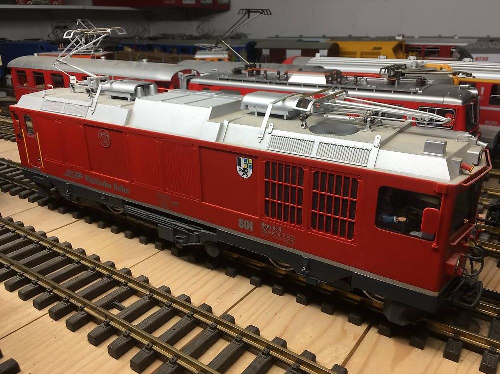 Kiss RhB Gem 4/4 Steinbock Neu Digital Sound OVP LGB (Neu (gemäss Beschreibung)) in Ins für CHF ...