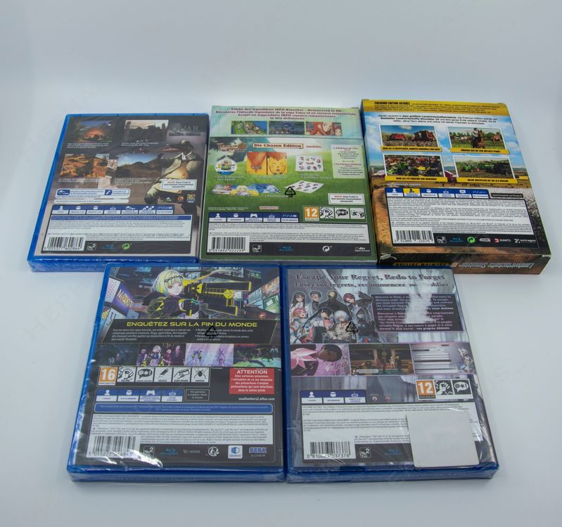 PS4 Sammlung: 12 Games - Action, RPG, Racing & mehr (Neu (gemäss ...