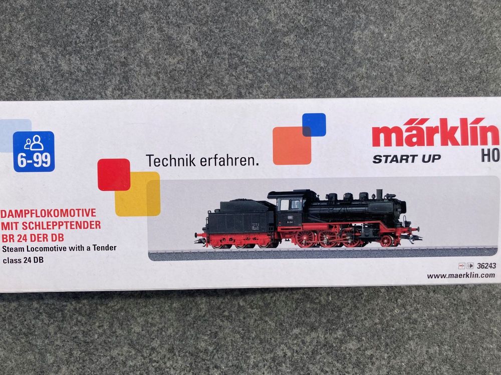 Märklin 36244 H0 Dampflok BR 24 der DB (Digital & Sound) | Kaufen auf Ricardo