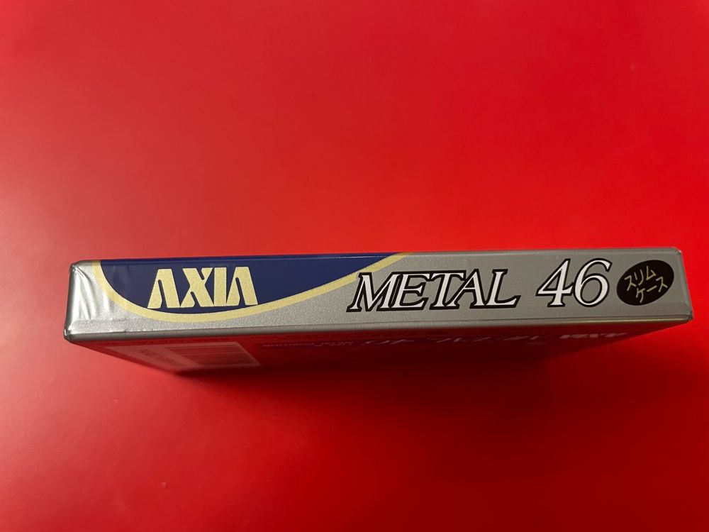 AXIA METAL 46 Type IV exclusive seltene Metal Audio Kassette (Neu und ...