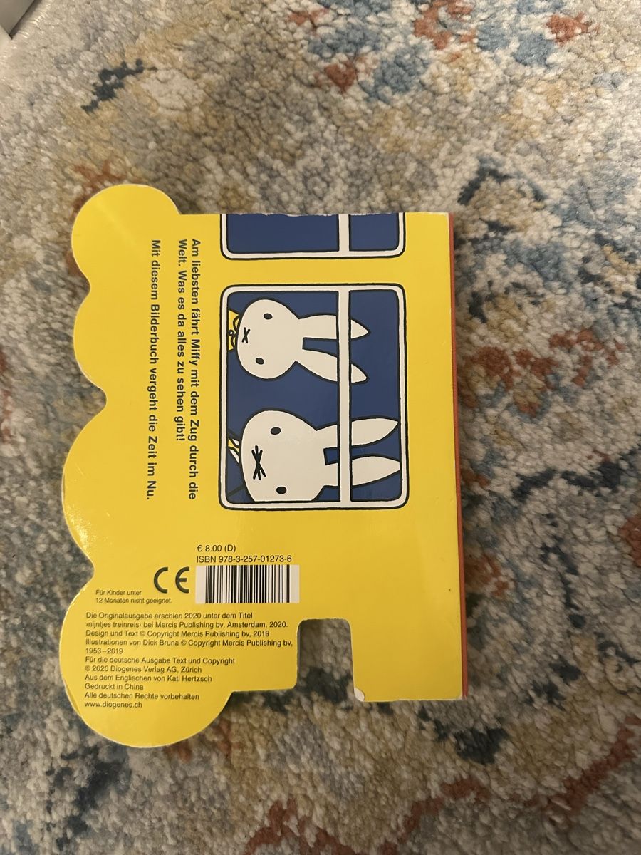 Miffy fährt Zug - Dick Bruna Bilderbuch - Top Zustand! (Gebraucht) in ...