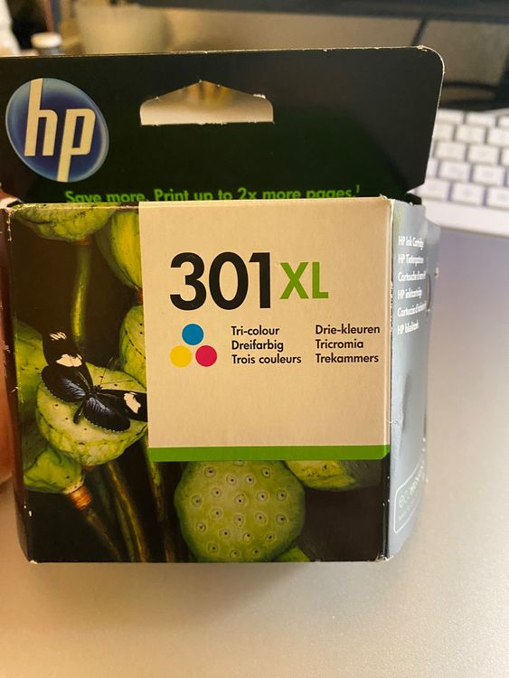 HP 301 XL Farbpatrone (Tri-colour), Original & Neu! (Neu und ...