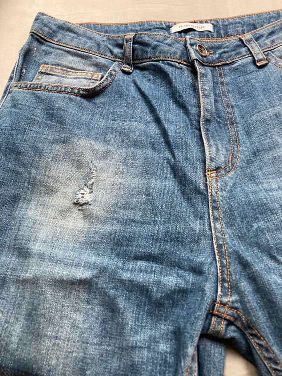 Hose Jeans im used Look von FUNKY STAFF passt zu Nile & Co (Gebraucht ...