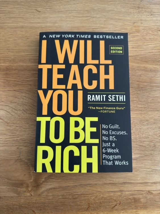 I Will Teach You To Be Rich - Ramit Sethi, 2. Edition - ENG (Gebraucht ...